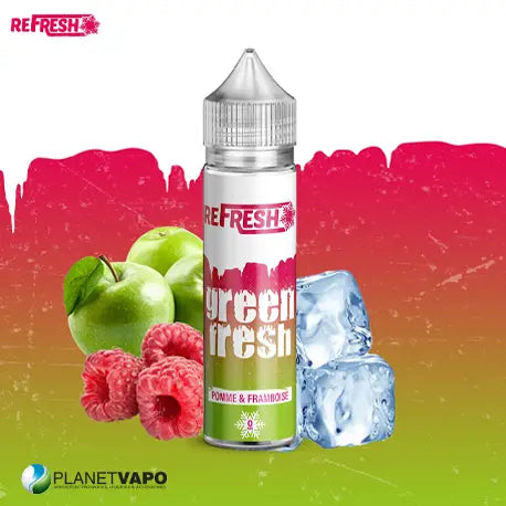 Green Fresh 50 ml - Refresh E-liquides - Planet Vapo